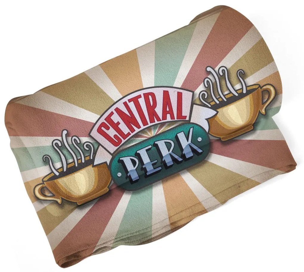 Sablio Deka Seriál přátelé CENTRAL PERK Abstrakce - 150x120 cm