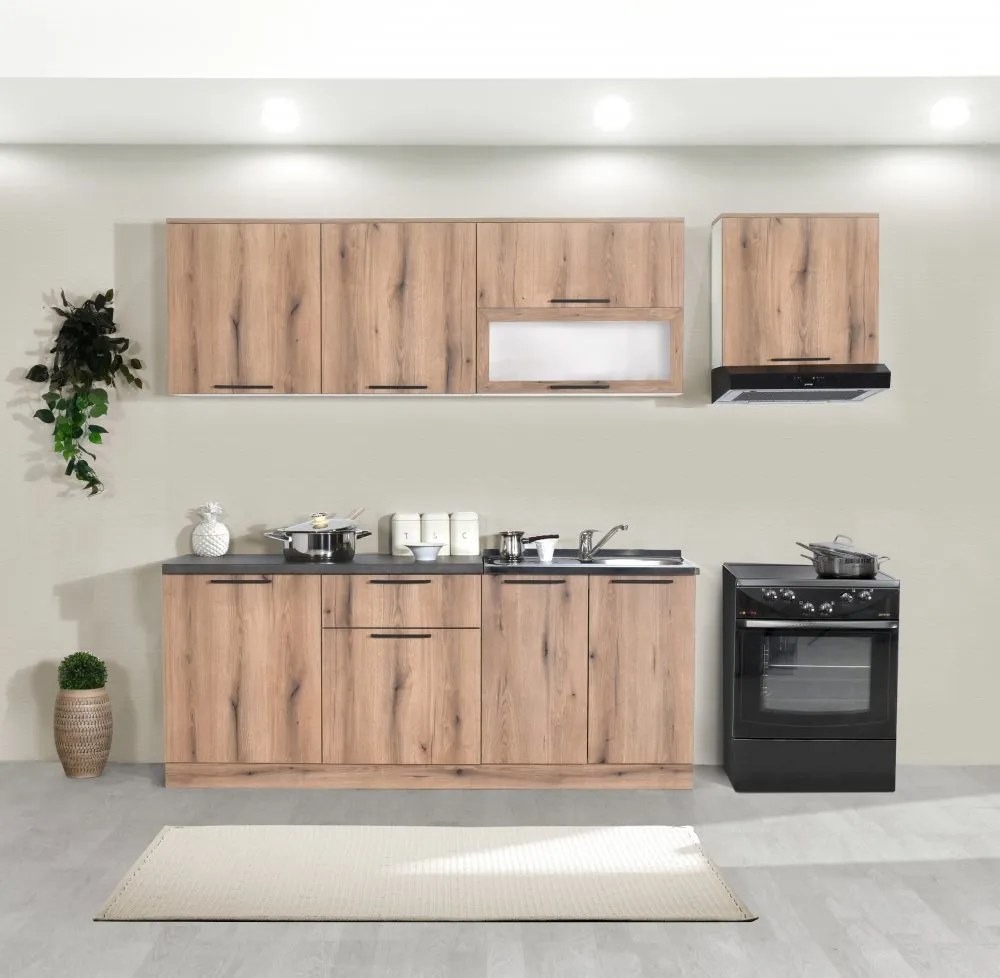 Kuchyňská linka COMFORT 200 - dub artisan