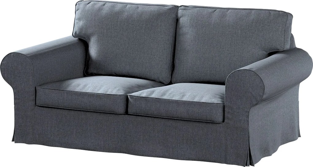 Potah na pohovku IKEA Ektorp 2-místná rozkládací NOVÝ MODEL 2012 barva šedá látka pletený vzor