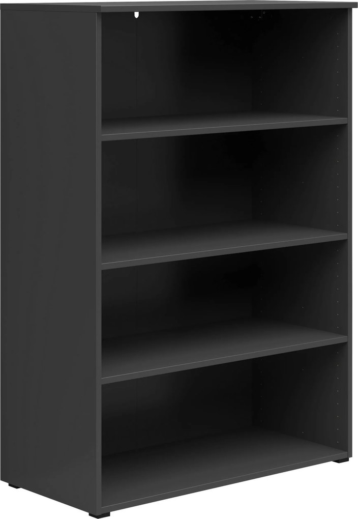 XXXLutz REGÁL, barvy grafitu, 80/115/40 cm Carryhome - Knihovny - 002427022230