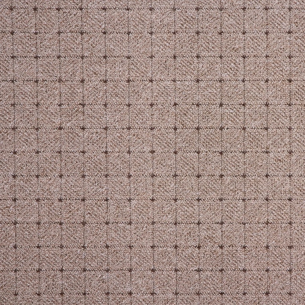 Condor Carpets, AKCE: 80x448 cm Kusový koberec Udinese béžový new - neúčtujeme odřezky z role - obšitý ze všech stran, šíře, béžová, filc, chodba / předsíň
