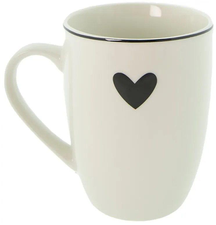 Porcelánový hrnek se srdíčkem Love Birds