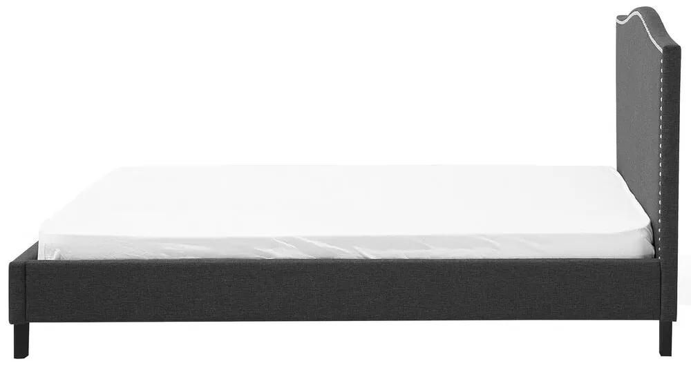 Manželská postel 180 cm MONTHY (s roštem) (šedá). 1007383