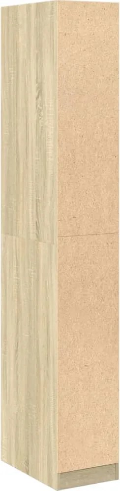 Šatní skříň dub sonoma 30 x 50 x 200 cm kompozitní dřevo 3307704