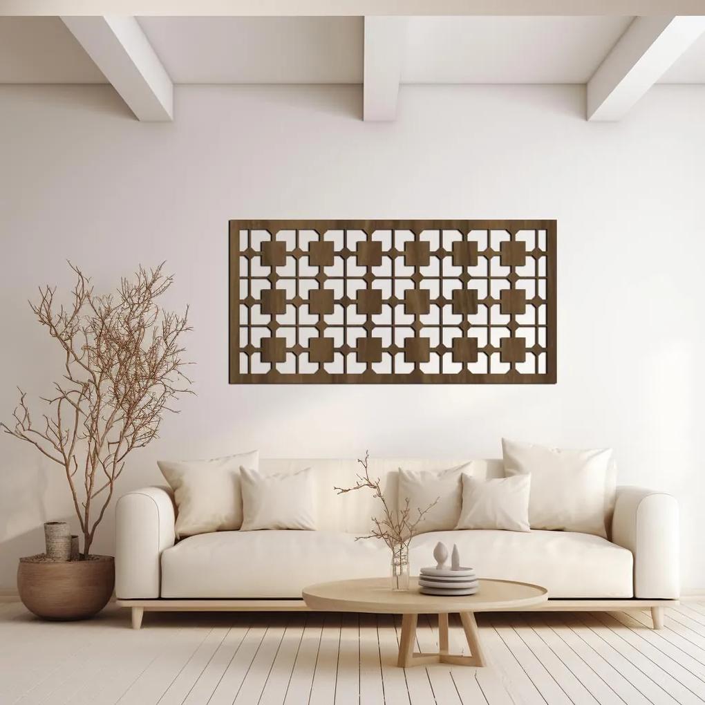 dřevo života Dřevěný dekorační panel na stěnu CROSS II Rozměry (cm): 50x95, Barevný vzor: Javor