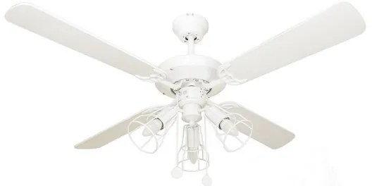 FARO 33716 - Svítidlo pro ventilátor YAKARTA 3xE27/15W/230V bílá