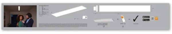 Ledvance - LED Stmívatelné stropní svítidlo SMART+ FRAMELESS LED/27W/230V Wi-Fi