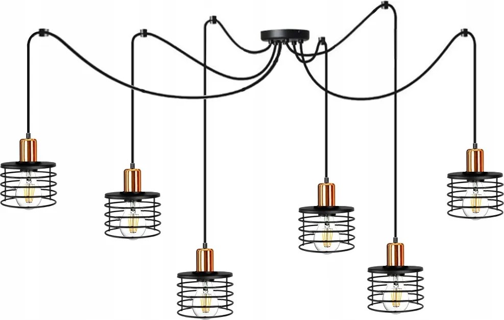Moderní Závěsná Lampa, Lustr 60-16P Led