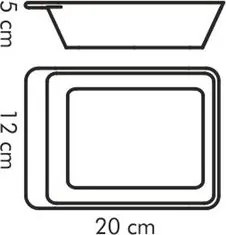 TESCOMA Zapékací miska servírovací GUSTO 20 x 12 cm
