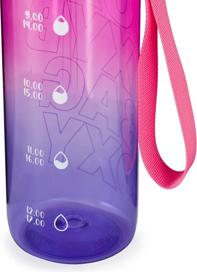 Oxybag OXY LiFE - láhev na pití Ombre Fuchsia, 800 ml