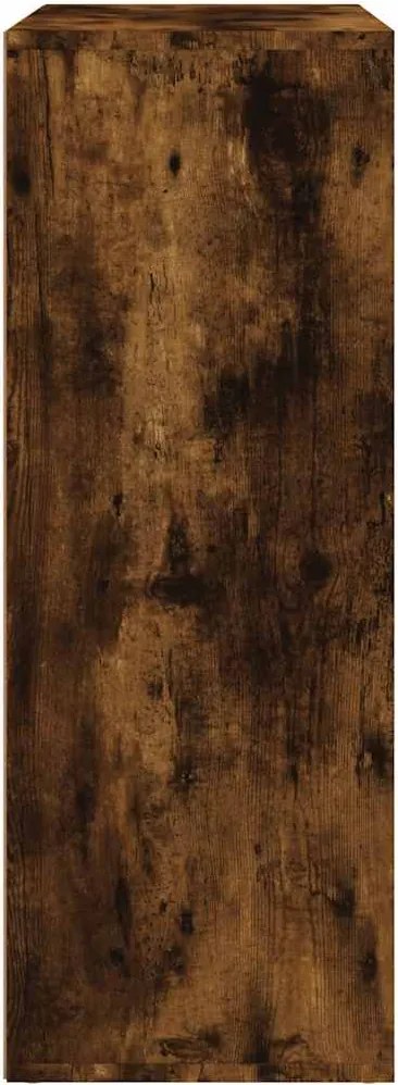 Příborníky 2 ks kouřový dub 60 x 31 x 84 cm kompozitní dřevo 3276571