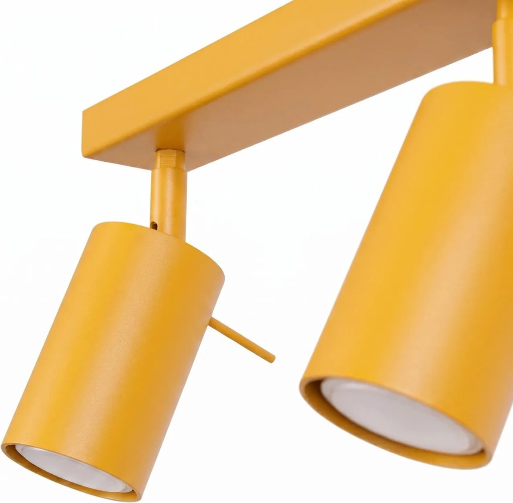 Sollux Lighting Stropní svítidlo RING 3L žluté