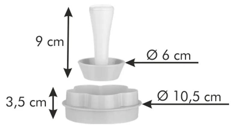 TESCOMA Tvořítko na pečené košíčky DELÍCIA
