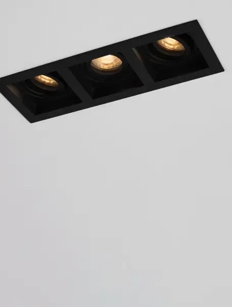 Moderní podhledové svítidlo Eiriam 3 černá