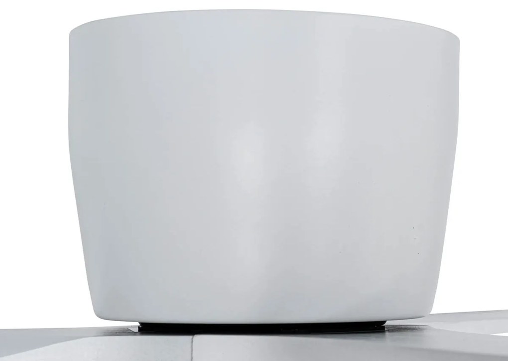 Chytrý stropní ventilátor bílý 132 cm vč. LED CCT s dálkovým ovládáním - Sofio