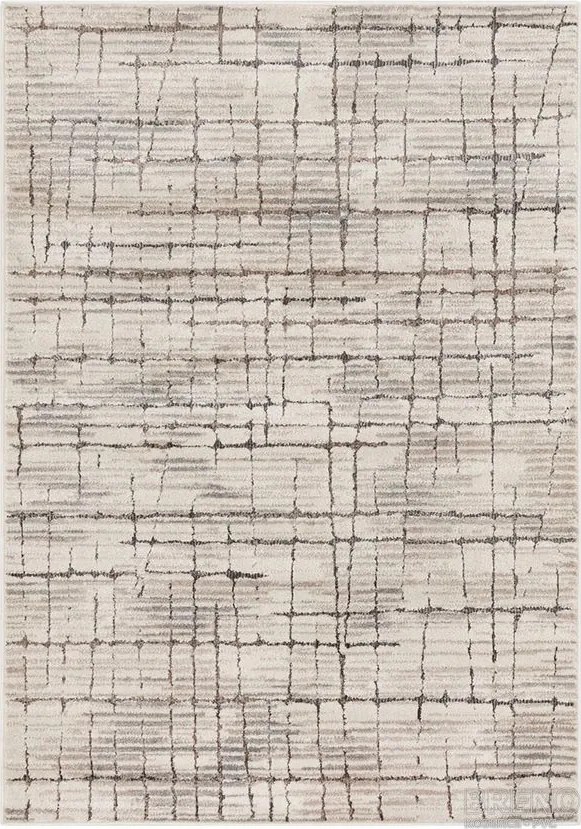 Breno Kusový koberec AMARNA 54013/E7CV, 67x120 cm, Vícebarevné/Béžová