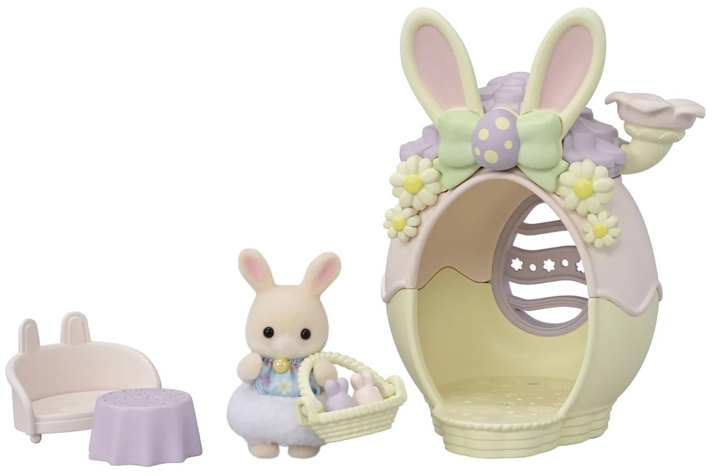 Sylvanian families 5802 velikonoční vajíčko s králíčkem