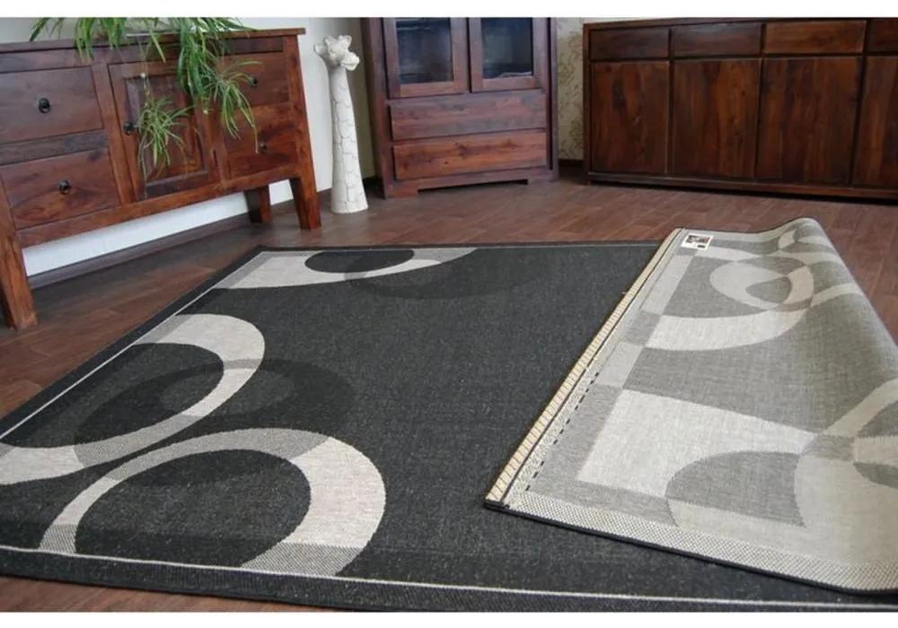 Kusový koberec Pogo černý 140x200cm