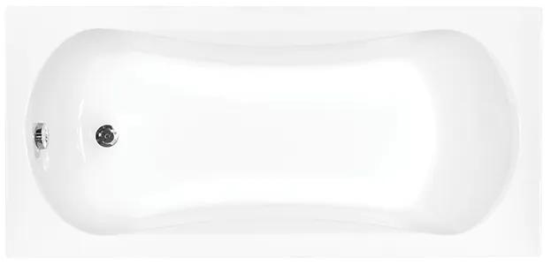 Besco Akrylátová obdélníková vana Aria ProSafe 140x70 (150x70) Barva: Bílá, Rozměry (cm): 150x70