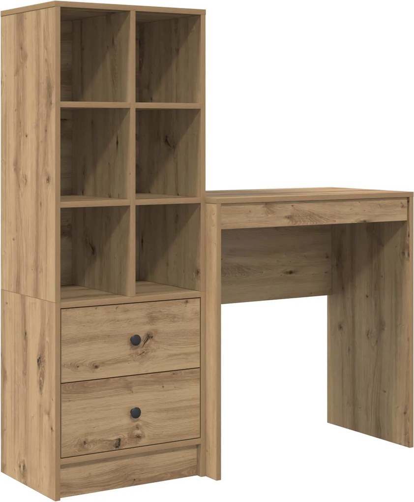 Stůl Artisanový dub 115,5 x 40 x 127 cm 2 ks 3337312