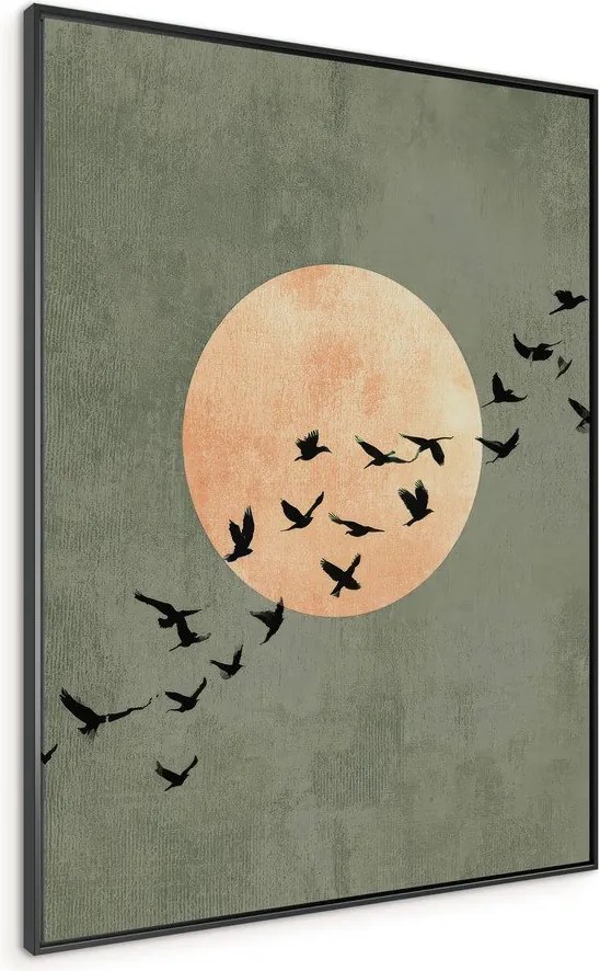 Tištěný obraz s rámem 60x80 cm Midnight Flight – Styler