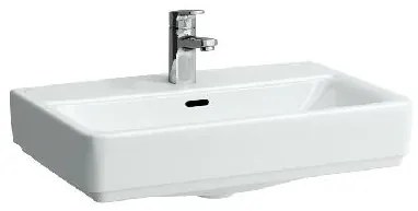 Laufen Pro S - Umyvadlo Compact, 55x38 cm, 1 otvor pro baterii, s LCC, bílá H8179584001041