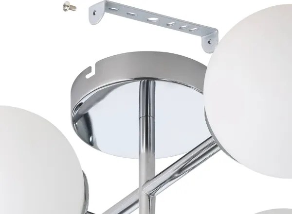 Eglo 902098 - LED Koup. přisazený lustr CASTROVIDO 4xG9/4,2W/230V IP44 chrom