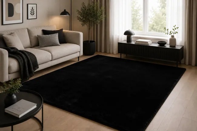 Koberec RABBIT black