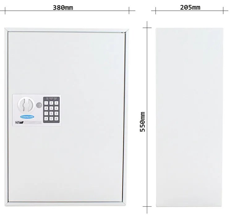Skříňka na klíče s elektrickým zámkem S-300 EL, na 300 klíčů