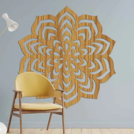 Designová dekorace rozvinutý květ | SENTOP HDF0558