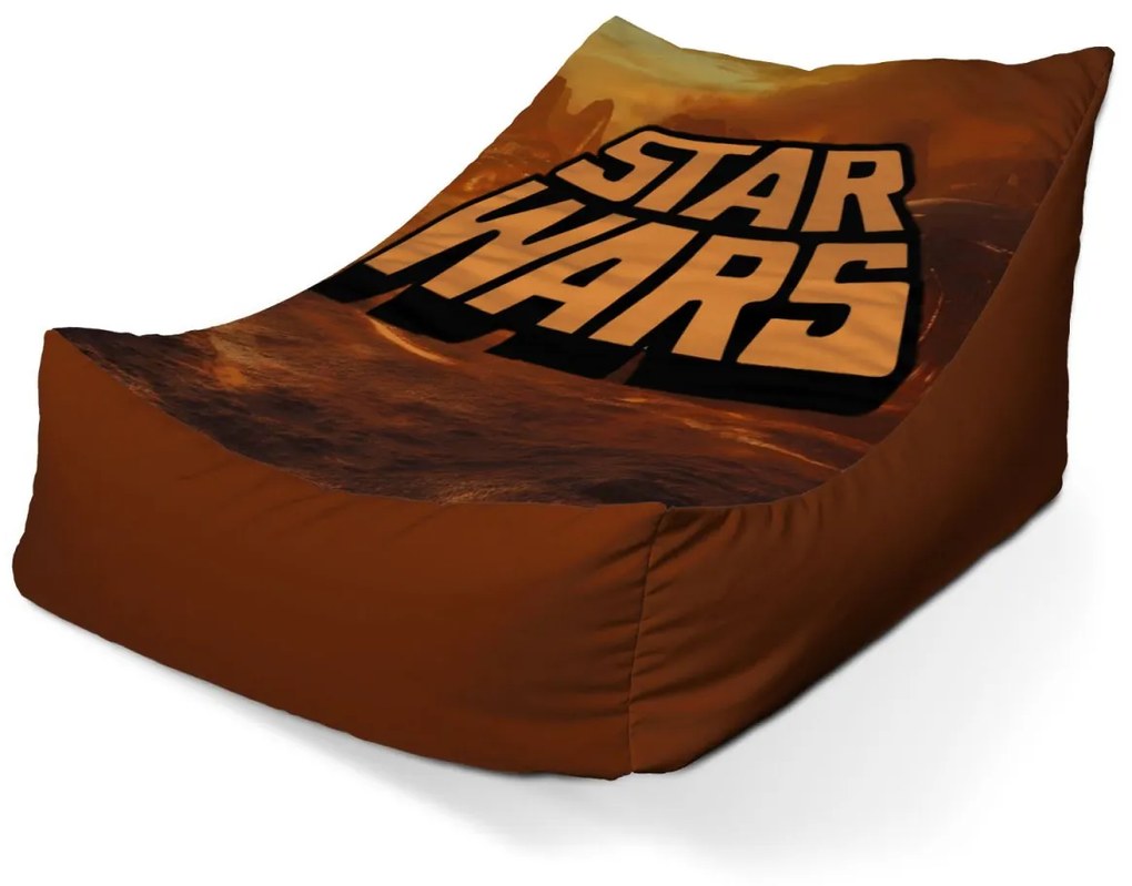 Sablio Sedací vak Lounge Star Wars Lávová planeta - 80 x 95 x 50 cm