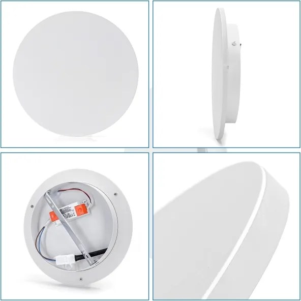 Aigostar - LED Nástěnné svítidlo LED/12W/230V 6500K 25 cm bílá
