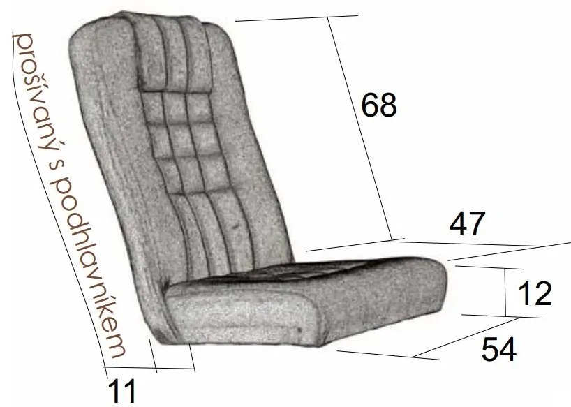 BRADOP Křeslo FLAVIO R51