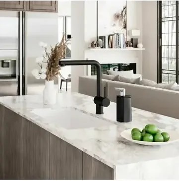 Simplehuman Pulse Dávkovač mýdla a desinfekce černá / 295 ml