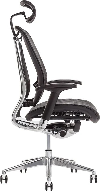 Office Pro Kancelářská ergonomická židle Office Pro LACERTA — více barev, nosnost 150 kg Antracit