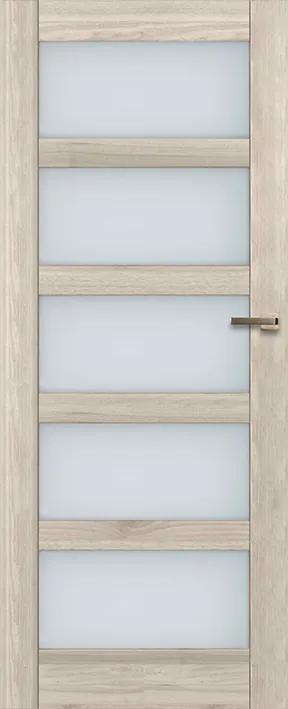Interiérové dveře vasco doors BRAGA model 6 Průchozí rozměr: 70 x 197 cm, Orientace dveří: Levé dveře, Dekor: Dub Aljaška