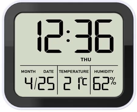 JVD Černá digitální bateriová meteostanice JVD SB774.1 