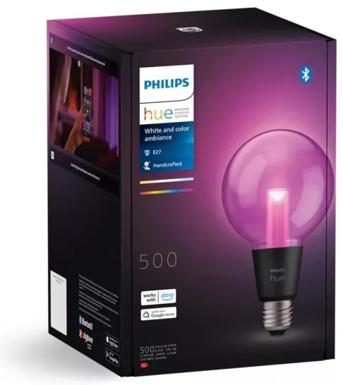 LED RGBW Stmívatelná žárovka Philips Hue White And Color Ambiance E27/6,8W/230V