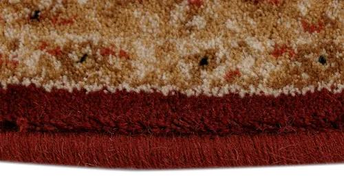 Koberce Breno Kusový koberec PRAGUE kruh 520/IB2S, Hnědá, Vícebarevné, 160 x 160 cm
