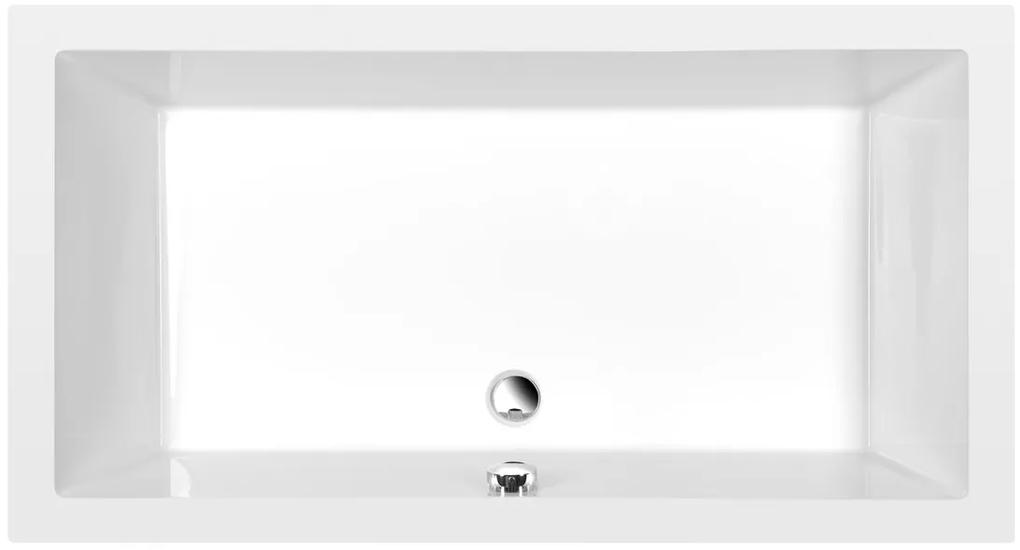 Polysan DEEP hluboká sprchová vanička, obdélník 140x75x26cm, bílá 72947