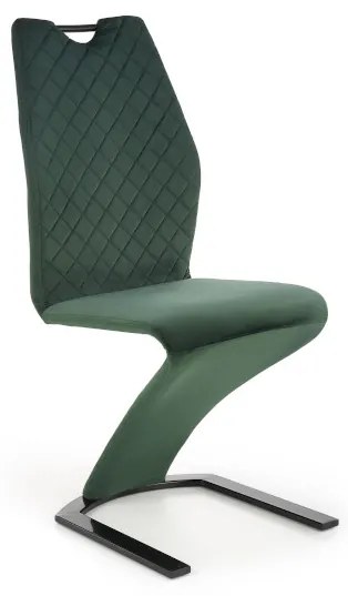 Expedo Jídelní židle TRAP, 45x101x63, zelená