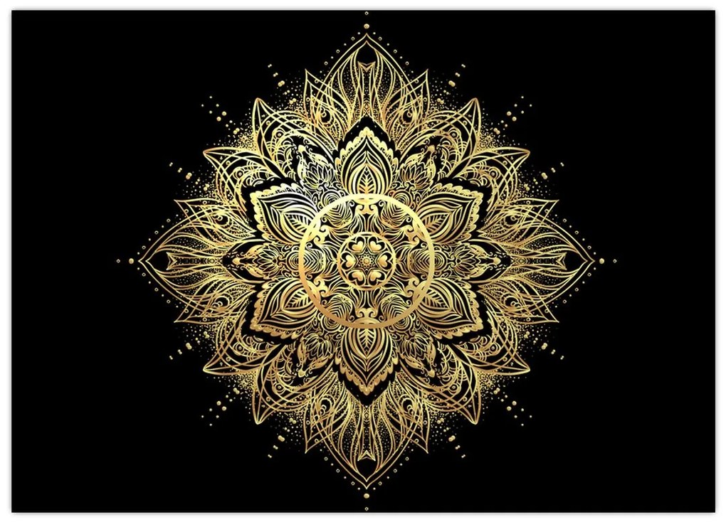 Obraz - Mandala bohatství (70x50 cm)