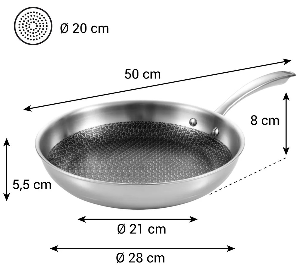 TESCOMA Pánev SteelCRAFT ø 28 cm