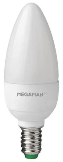 MEGAMAN® MEGAMAN LED Candle B35 5.5W/40W E14 6500K 470lm NonDim 15Y opal