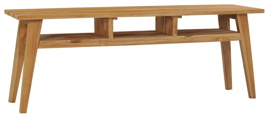 288847 vidaXL TV stolek 120 x 35 x 45 cm masivní teakové dřevo