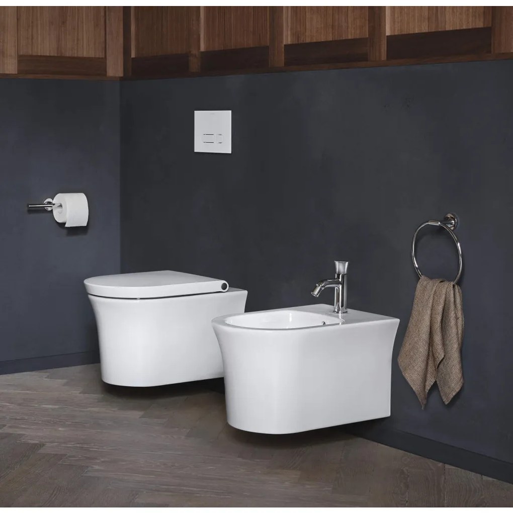 Duravit White Tulip - Stojící WC 370x580 mm, Rimless, bílá 2001090000