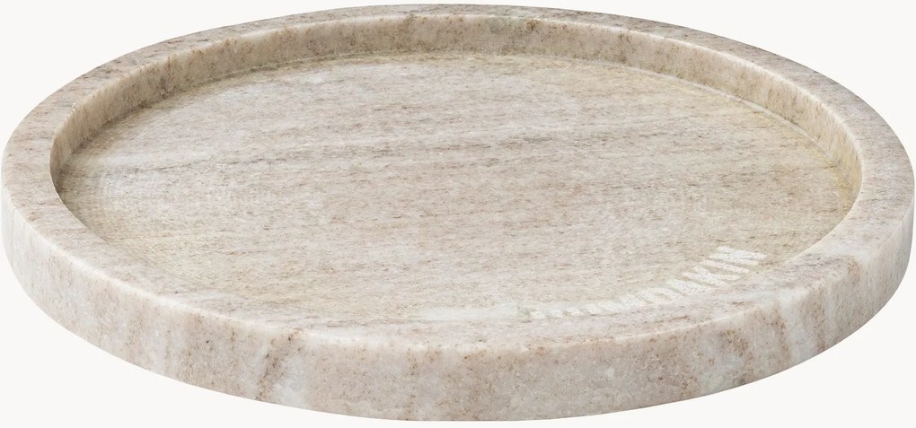 Mramorový kulatý tác Round Brown