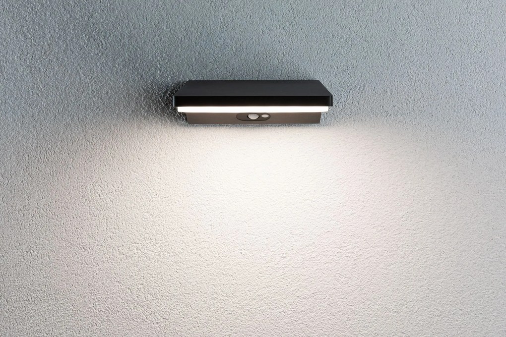 P 94332 Venkovní nástěnné svítidlo IP44 3.000K 10,3W hliník 230V - PAULMANN