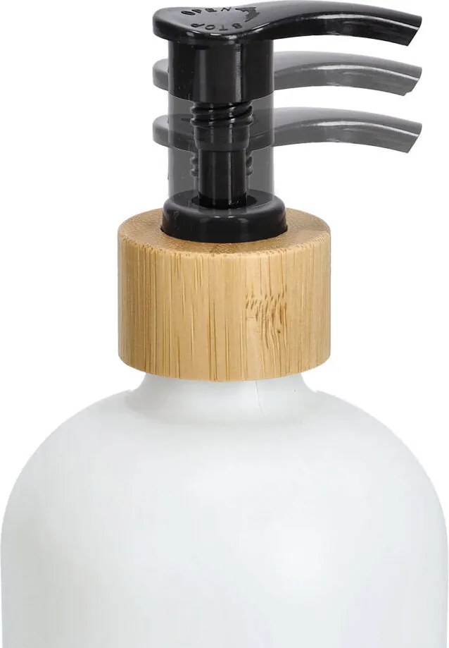 Sada davkováčů na saponát a mýdlo s bambusovým táckem, 2 x 500 ml