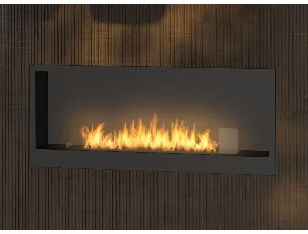 InFire - Vestavěný BIO krb 120x50 cm 3kW černá